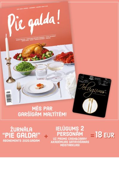Jaunumi - Pie Galda!