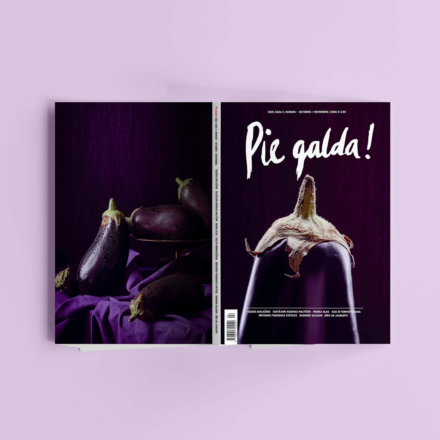 Žurnāla “Pie galda!” 2020. gada Oktobra/Novembra numurs