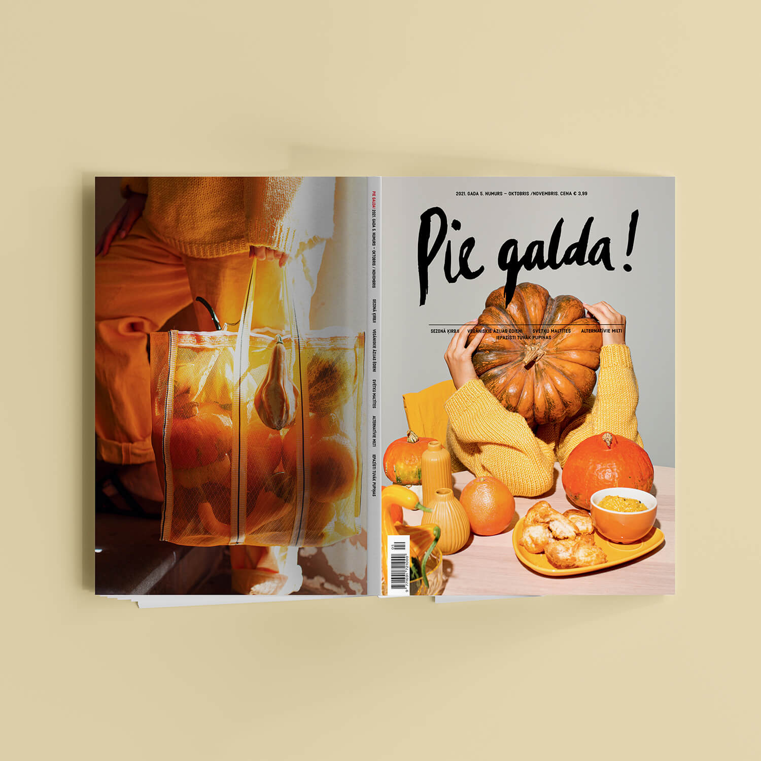 Žurnāla “Pie galda!” 2021. gada Oktobra/Novembra numurs