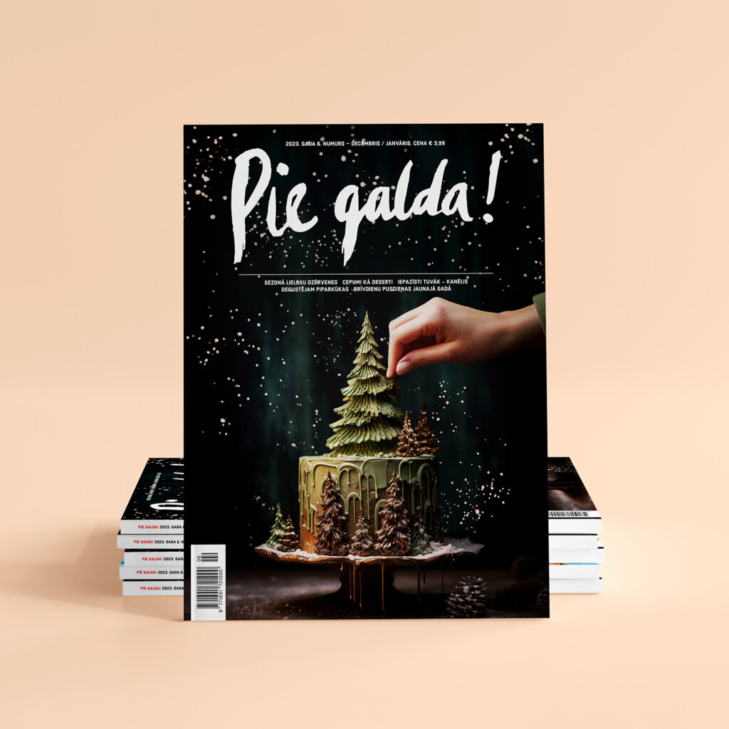 Žurnāla ”Pie Galda!” 2023.gada decembra/janvāra numurs